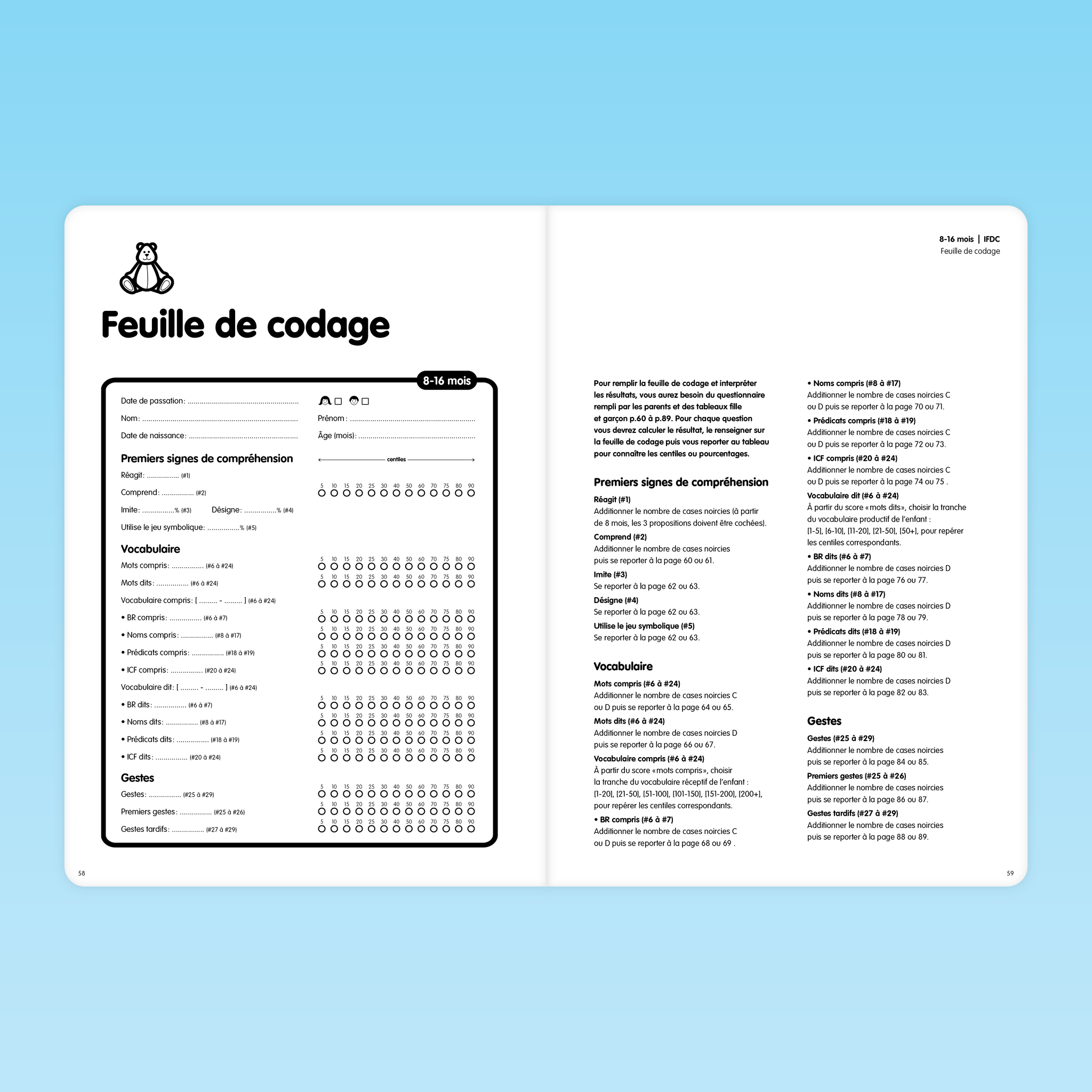 Guide IFDC 8-30 mois – Éditions de la Cigale