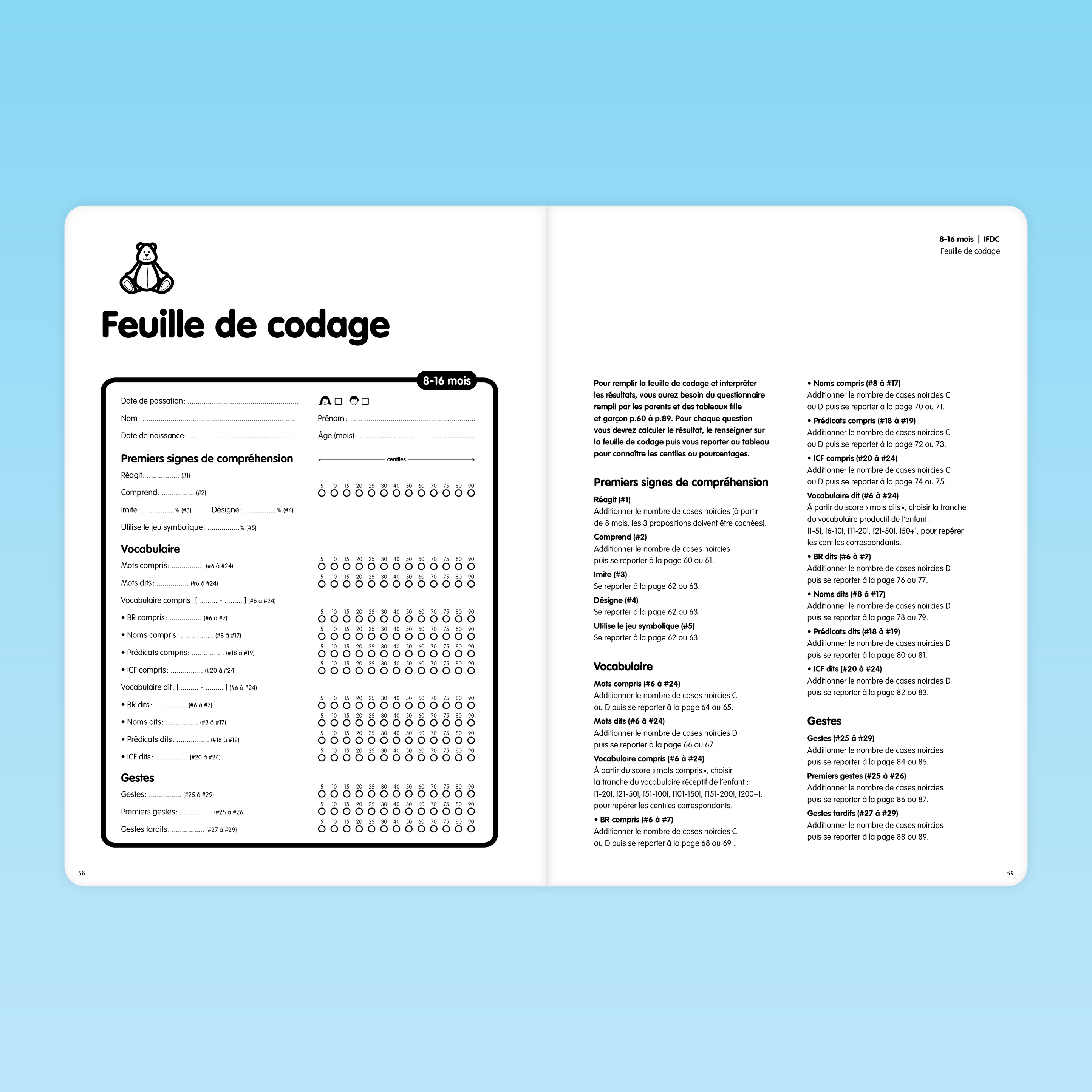 Guide IFDC 8-30 mois – Éditions de la Cigale