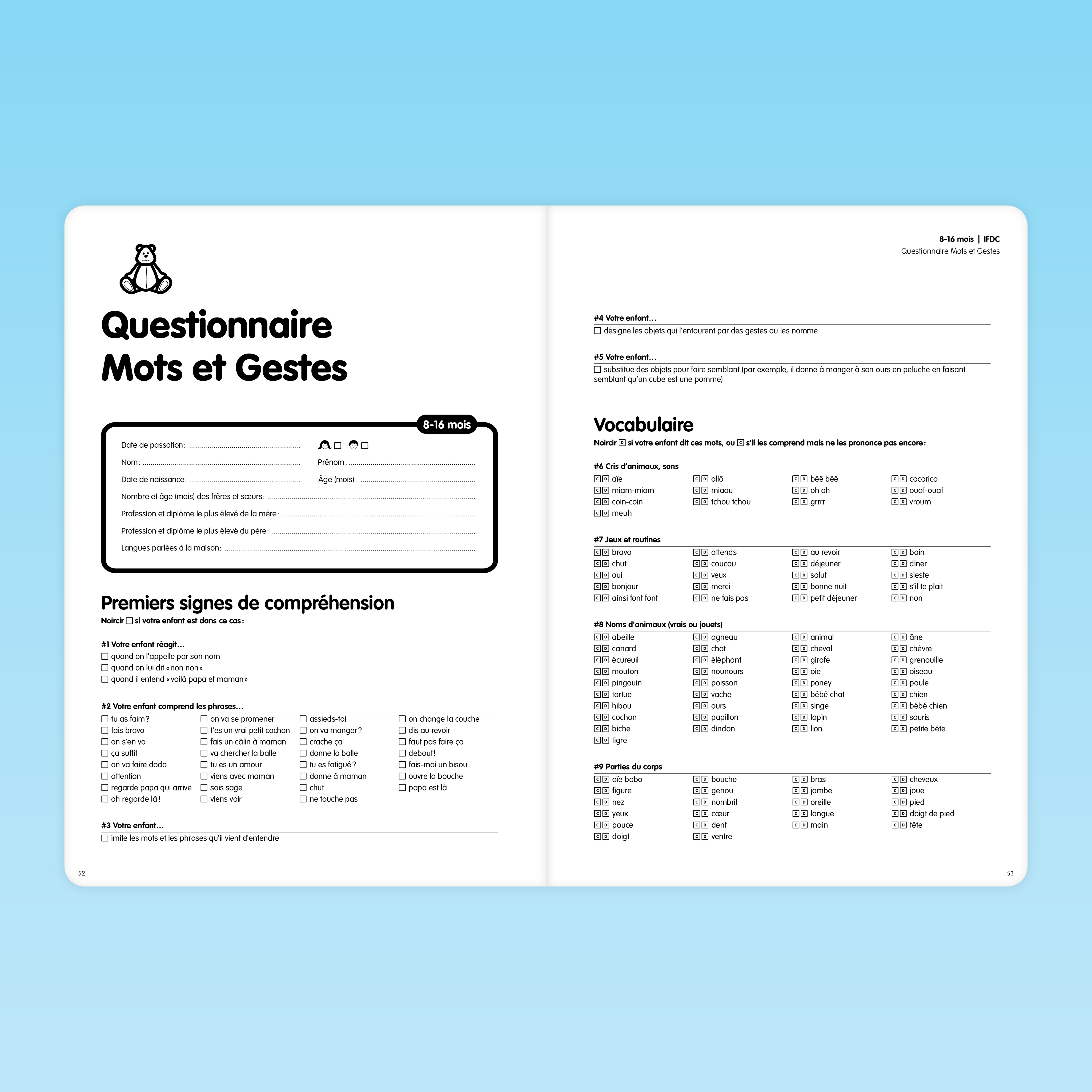 Guide IFDC 8-30 mois – Éditions de la Cigale